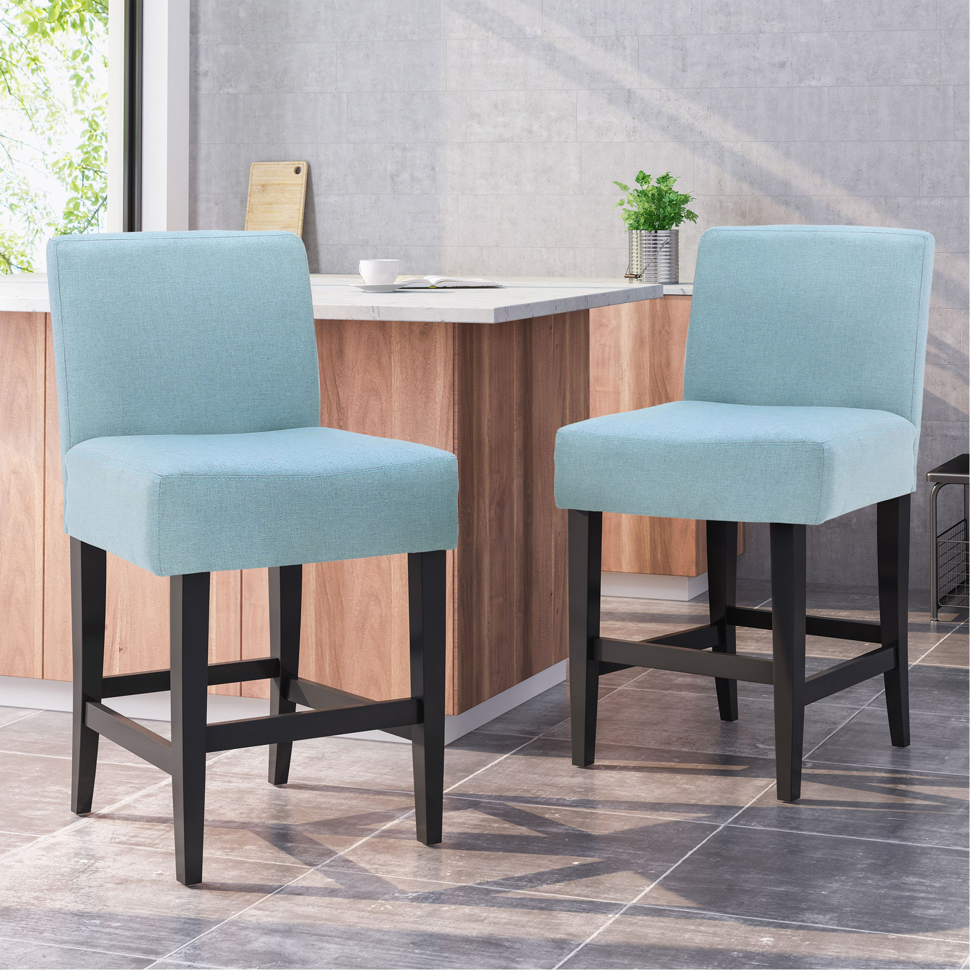 Red Barrel Studio® Kd Counter Stool [set Of 2 Pcs] | Wayfair
